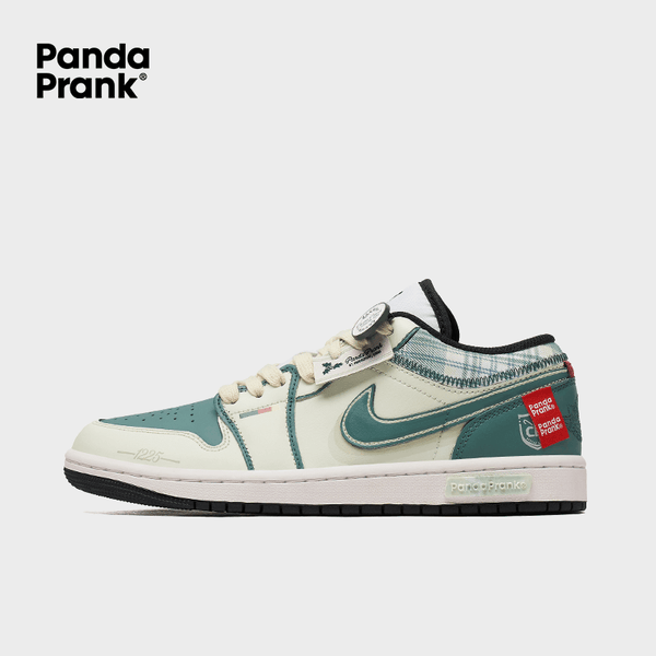 Sunlit Emblem - Men's Jordan 1 Low Custom – PANDAPRANK