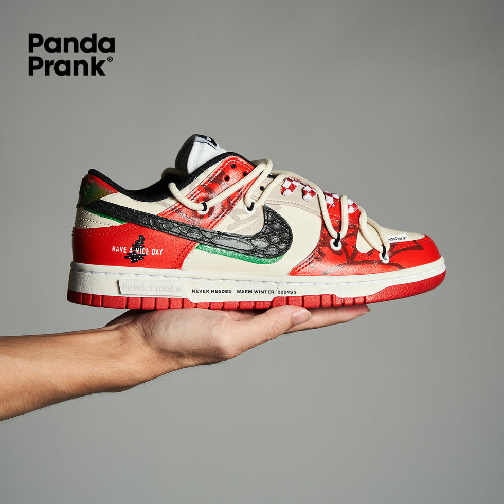 Unrestrained - Unisex Dunk Low Custom Kicks Premium Skate Shoe – PANDAPRANK